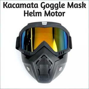 Jual Google Mask Kacamata Gogle Helm Motor Bogo Retro Clasic Cross ...