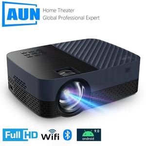Jual AUN Z5S Full HD 1080P Projector LED Theater Android 9 TV ...