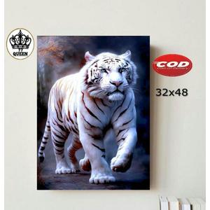 Jual POSTER TEMA MACAN PUTIH/POSTER DINDING MACAN PUTIH/ FOTO MACAN ...