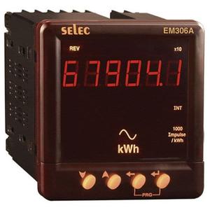 Jual SELEC Kwh Meter Led 1phase & 3phase 2 wire EM306-A Best - Kota ...