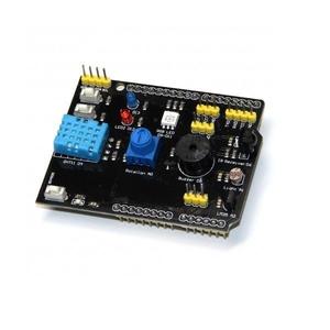 Jual " Sensor Shield 9 in 1 Multi-function DHT11 LM35 Buzzer LDR UNO ...
