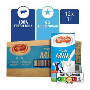 Jual F&N Magnolia UHT Fresh Milk 1L X 12 - Kota Tangerang Selatan ...