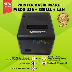 Jual Printer Thermal Kasir IW-800 Auto Cutter New IW800 USB + Serial ...