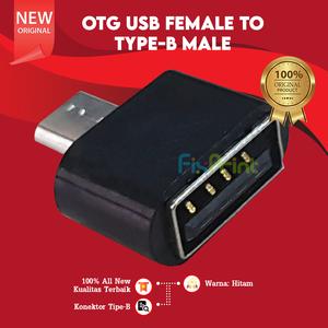 Jual Converter Adapter OTG USB Female To Type B Male OTG USB Tipe B ...