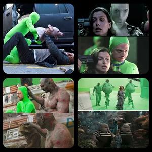 Jual Green Screen Suit Chroma Key Cosplay Costumes For Backdrop ...