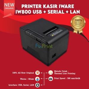 Promo Printer Thermal IW-800 Auto Cutter IW800 Interface USB + Serial ...