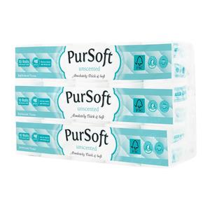 Jual Pursoft Unscented Core 4-Ply Toilet Tissue - 30 Rolls - Jakarta ...