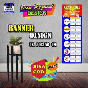 Jual banner spanduk daftar harga paket data / kuota keren - Kab ...