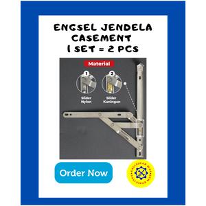 Jual Engsel Casement Jendela Window Anti Karat 8 - 24 Inch Weldom - 10 ...
