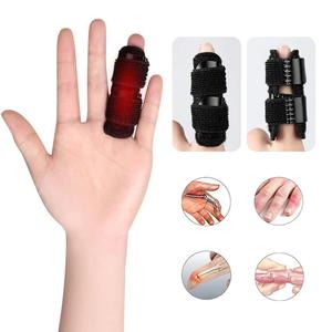 Jual Adjustable Pain Relief Trigger Finger Fixing Splint Straighten ...