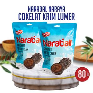 Jual Naraball Narabis Chocolate Melted Cream 80g - cokelat krim lumer ...
