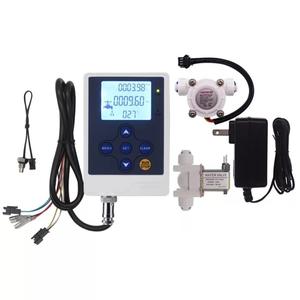 Jual Digiten Water Flow Controller G1" Flow Sensor Meter G1" Solenoid ...