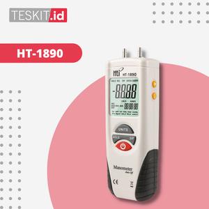 Jual HT-1890 Digital Manometer Dual Port Pengukur Tekanan Udara Hva ...