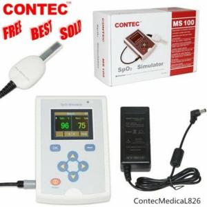 Jual contec ms100 pulse simulator oxygen blood oxymeter oximeter oxigen ...