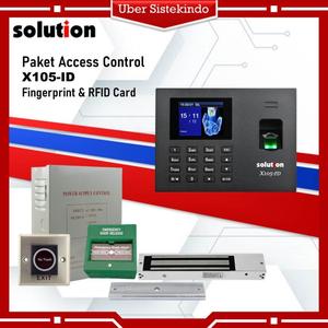 Jual E-Katalog- Paket Access Door Solution X105-Id Fingerprint Rfid ...