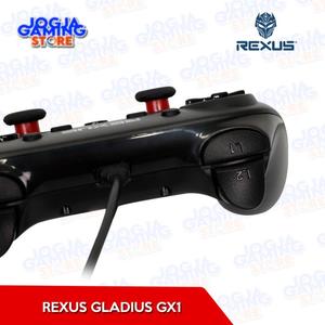 Jual GAMEPAD REXUS GLADIUS GX1 PRO GAMING JOYSTICK CONSOLE PC - ANDROID ...