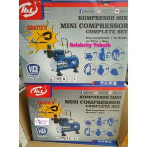 Jual GERCEP!!! MINI KOMPRESOR SET AIRBRUSH - H&L MINI KOMPRESOR ...