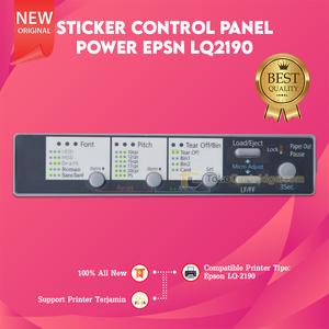 Jual Sticker Panel Power Printer LQ2190 Epson Control On Off Dot Matrix ...