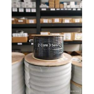 Jual Kabel Fiber Optik Fo 2 Core 3 Seling Drop Core 1000 Meter Dual ...
