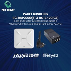 Jual Paket Ruijie Reyee Rg-Rap2200F & Rg-E-120Ge Indoor Access Point & Poe - Kota Surabaya ...