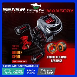 Promo Seasir MANSORY Reel Pancing Baitcasting,Kiri/Kanan,11 + 1BB ...