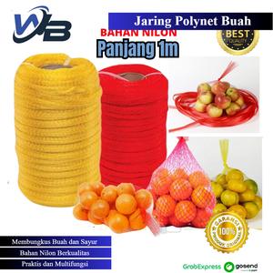 Jual Jaring Buah Polynet Merah Kuning Tempat Sayuran Tomat Bawang ...