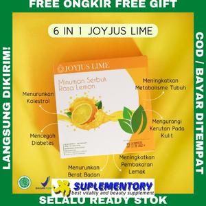 Jual JOYJUS LIME FIBER Drink 300gr isi 15s Plus Kolagen Fibre First ...