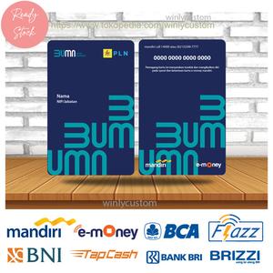Jual PTR E-Money Emoney Etoll ID CARD PLN BRIZZI NEW BUMN BRI - 2 SISI ...