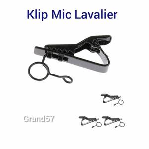 Jual Klip mic lavalier laper clip mic mik clip on penjepit mic kabel ...