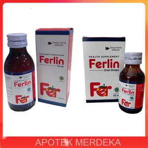 Jual Ferlin Drop / Sirup Vitamin Penambah Darah Anak - Sirup - Kota ...