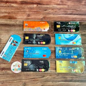 Jual Ampau Amplop Lebaran Gambar ATM Besar / Medium 100 Lembar Amplop ...