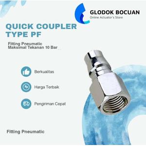 Jual PF 40 Quick Coupler Male Connector Compressor Drat Female 1/2 Inch ...