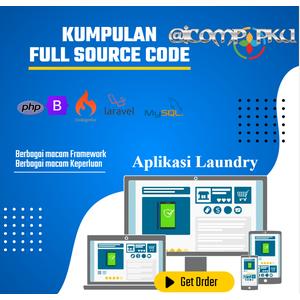 Jual Aplikasi Web Sistem Laundry Londry Full Source Code murah meriah ...