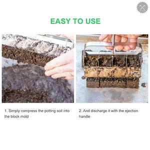 Jual Handheld Soil Blocker 2-Inch Soil Block Maker Soil Blocking Tool ...