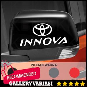 Jual Cutting Sticker Mobil Toyota Innova Kijang Logo Stiker Spion Mobil ...