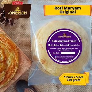 Jual dea ROTI MARYAM / ISI 5 PCS / Uk. BESAR 13cm / ROTI CANAI / CANE ...