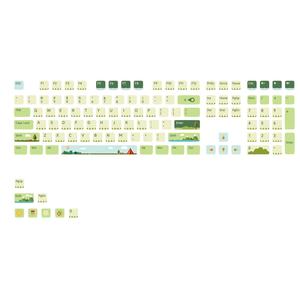 Jual RP AKKO Pudding Keycaps ASA Profile PBT+PC Mechanical Keyboard Set ...