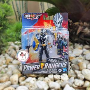 Jual Power Rangers Dino Fury with Shield Sleeve Black Ranger Ready ...
