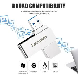 Jual Lenovo Usb Flash Drive Usb 3.0 Interface Real Capacity 64Tb 16Tb ...