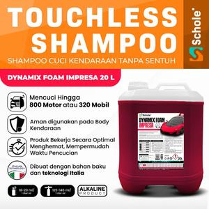 Jual ( NEW ) Schole Dynamix Foam Impresa 20 Liter - Touchless Shampoo ...
