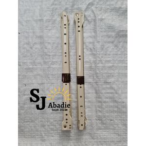 Jual (40 Set) Rel Laci Geser Sliding Roda Putih COBRA 30-50cm - 35 cm ...