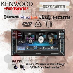 Jual Kenwood DDX-715WBT IN Head Unit For TOYOTA Double Din WIDE + Camera HD - Kota Tangerang ...