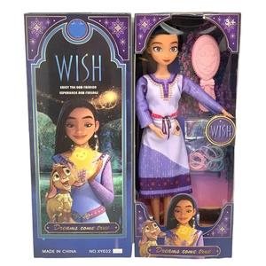 Jual Disney Wish Cartoon Princess Asha 30Cm Plush Toy Asuna Doll Nine ...