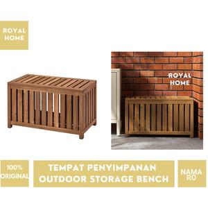 Jual Bangku Teras Taman Balkon Dgn Tempat Penyimpanan Outdoor Storage ...
