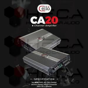 Jual Cello CA20 Power Amplifier 4Ch Class AB Ampli 4 Channel CA-20 ...