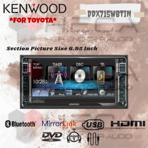 Jual Kenwood DDX-715WBT IN Head Unit For TOYOTA Double Din WIDE 715WBTIN - Kota Tangerang ...