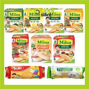 Jual Produk Promina Biskuit Marie Roll Sun Milna susu 6mo+ Snack MPASI ...
