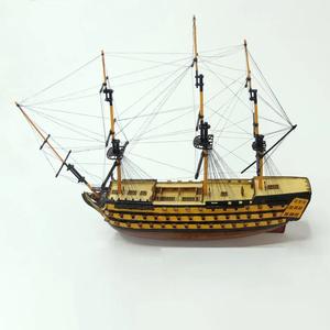 Jual Scale Model Hms Victory Ship Model Kits Simple Structure Version ...
