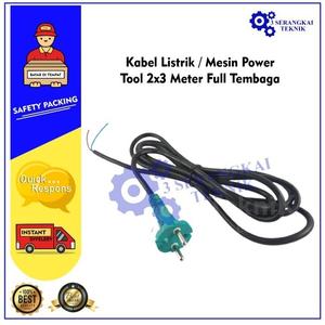 Jual Kabel Listrik Norita Mesin Power Tool 2 Kabel Full Tembaga - 2 ...