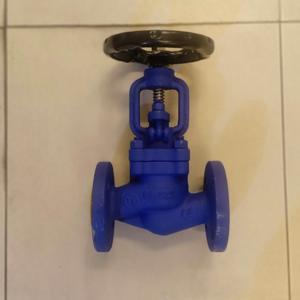 Jual Globe valve steam 3/4,1,11/2,2,3,4 Pn 16 flange besi cast stell ...